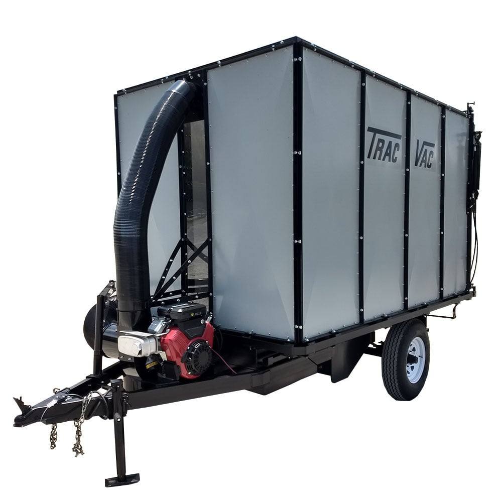 Trac Vac Model 288 Leaf Trailer with 13HP Champ