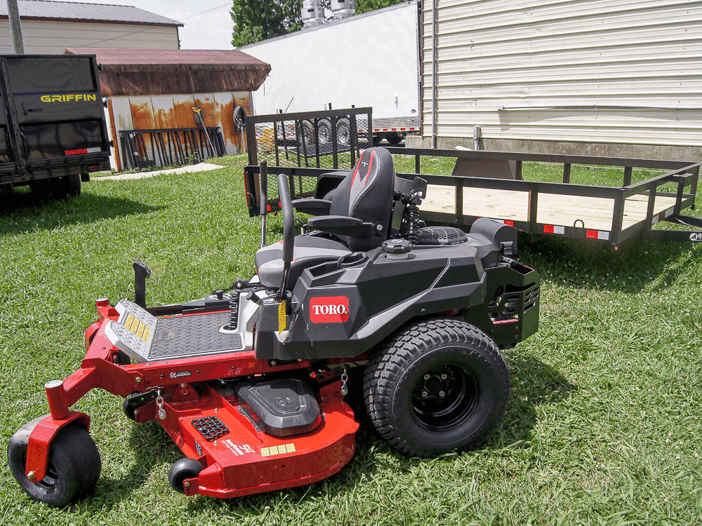 Toro 75315 Titan MyRIDE Zero Turn Mower 54" Util Trailer Bundle